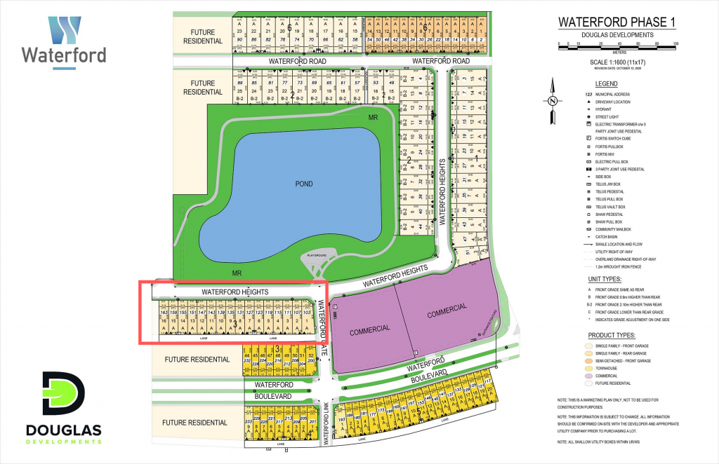 Waterford, Chestermere Phase 1 – Artistique Homes